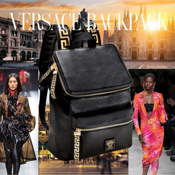 Versace | Bags | Versace Limited Edition Collector Backpack | Poshmark